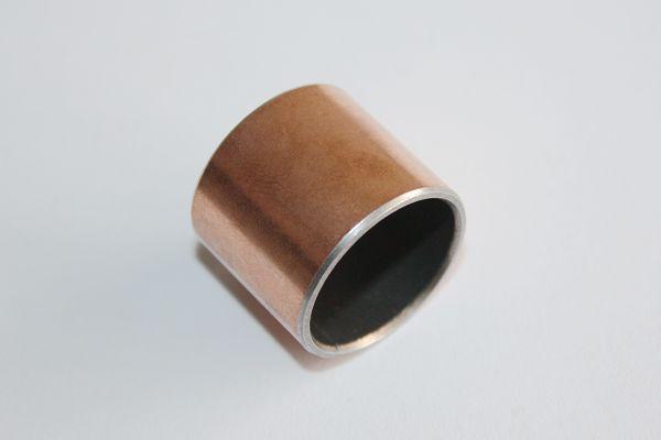 DU oilless sliding bushing with PTFE and steel backing thermal ...