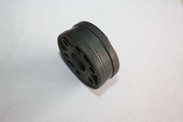 Wide groove Fe – C – Cu sinter damper piston with PTFE bands for car shock