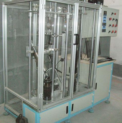 Automatic friction and blow - off testing machine for testing PTFE ...