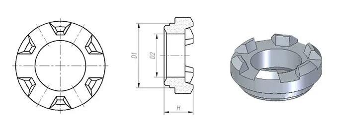 OEM Sintered Shock Absorber Base Valve With Density 6.3 - 6.9 Used In ...